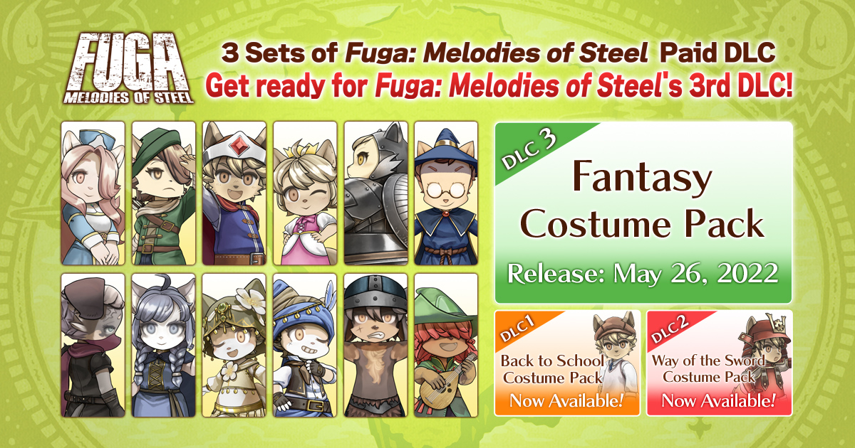 DLC | Fuga: Melodies of Steel - Official Website | CyberConnect2