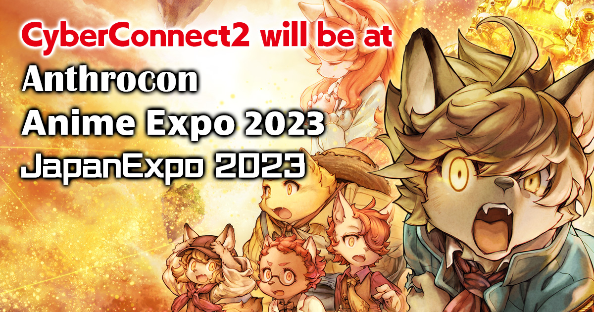 CyberConnect2 Anthrocon 2023 Special Website
